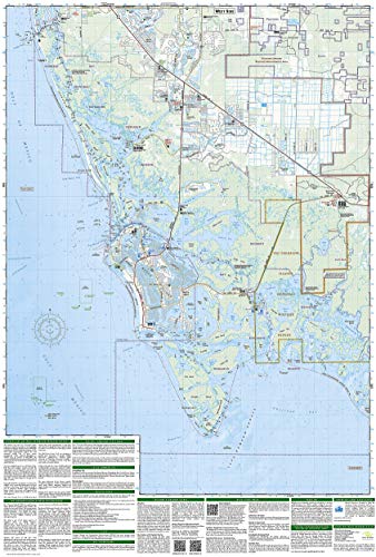 Marco Island, Ten Thousand Islands Map (National Geographic Trails Illustrated Map, 402)