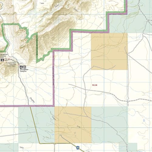 Carlsbad Caverns National Park Map (National Geographic Trails Illustrated Map, 247)