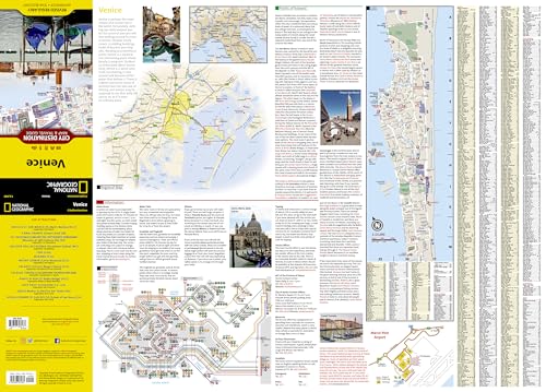 Venice Map (National Geographic Destination City Map)