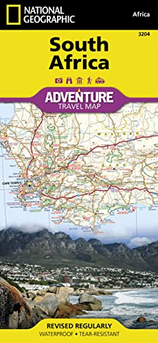 South Africa Map (National Geographic Adventure Map, 3204)