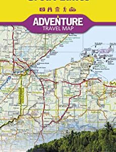 United States, Great Lakes Map (National Geographic Adventure Map, 3124)