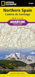 northern spain: camino de santiago map (national geographic adventure map, 3306)