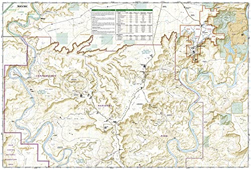 Island in the Sky District: Canyonlands National Park Map (National Geographic Trails Illustrated Map, 310)