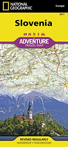 Slovenia Map (National Geographic Adventure Map, 3311)