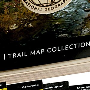 National Parks Trail Map Collection [boxed set] (National Geographic Trails Illustrated Map)