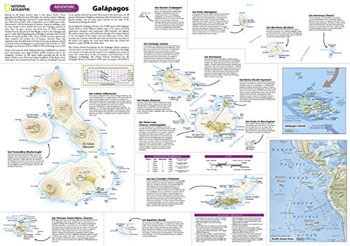 Galapagos Map (National Geographic Adventure Map, 3408)