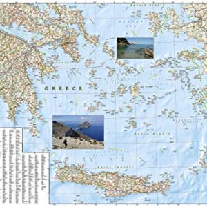 Greece Map (National Geographic Adventure Map, 3316)