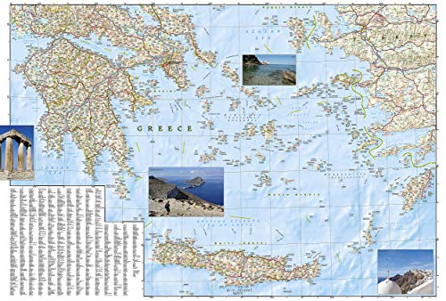 Greece Map (National Geographic Adventure Map, 3316)