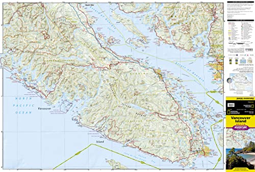 Vancouver Island Map (National Geographic Adventure Map, 3128)