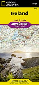 ireland map (national geographic adventure map, 3303)