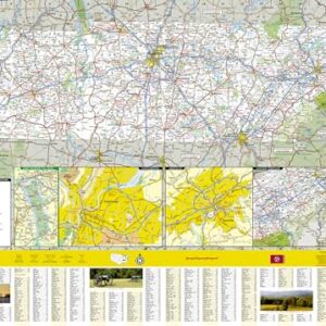 Tennessee Map (National Geographic Guide Map)