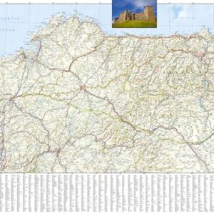 Northern Spain: Camino de Santiago Map (National Geographic Adventure Map, 3306)