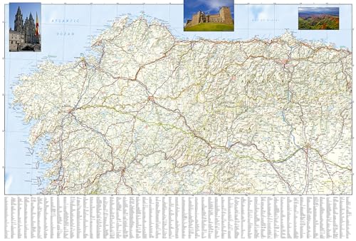 Northern Spain: Camino de Santiago Map (National Geographic Adventure Map, 3306)