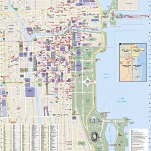 Chicago Map (National Geographic Destination City Map)