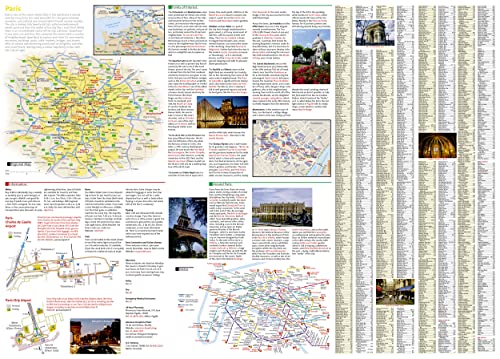 Paris Map (National Geographic Destination City Map)