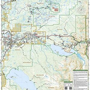 Kenai National Wildlife Refuge Map [Chugach National Forest] (National Geographic Trails Illustrated Map, 760)