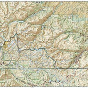 Absaroka-Beartooth Wilderness East Map [Cooke City, Red Lodge] (National Geographic Trails Illustrated Map, 722)