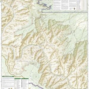 Grand Canyon, North and South Rims [Grand Canyon National Park] (National Geographic Trails Illustrated Map)