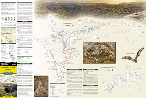 Carlsbad Caverns National Park Map (National Geographic Trails Illustrated Map, 247)