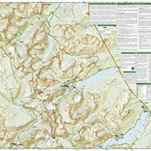 Many Glacier: Glacier and Waterton Lakes National Parks Map (National Geographic Trails Illustrated Map, 314)