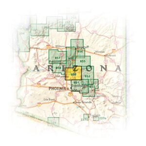 Mazatzal and Pine Mountain Wilderness Areas Map [Coconino, Prescott, and Tonto National Forests] (National Geographic Trails Illustrated Map, 850)