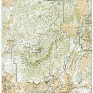 St George, Pine Valley Mountain Map (National Geographic Trails Illustrated Map, 715)