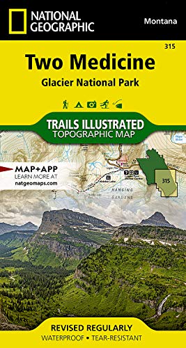 Two Medicine - Glacier National Park Trails Illustrated Map # 315 (National Geographic Maps: Trails Illustrated)