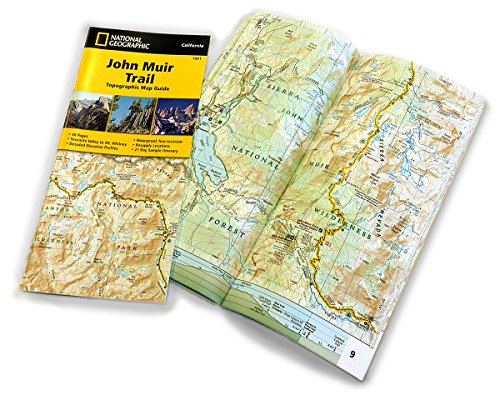 John Muir Trail Topographic Map Guide (National Geographic Topographic Map Guide) (National Geographic Topographic Map Guide, 1001)