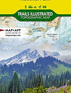 Mount Rainier National Park Map (National Geographic Trails Illustrated Map, 217)