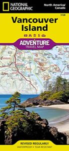 vancouver island map (national geographic adventure map, 3128)