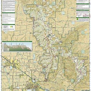 Bozeman, Big Sky, Bridger Range Map (National Geographic Trails Illustrated Map, 723)