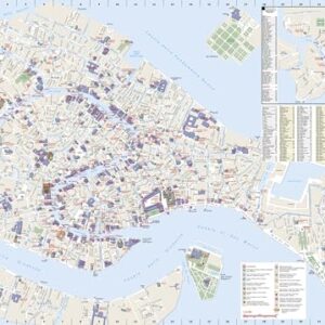 Venice Map (National Geographic Destination City Map)