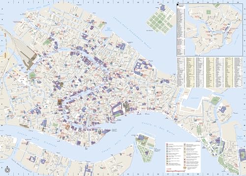 Venice Map (National Geographic Destination City Map)