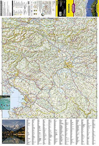 Slovenia Map (National Geographic Adventure Map, 3311)