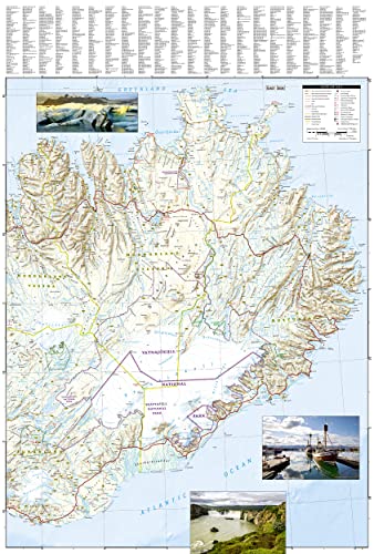 Iceland Map (National Geographic Adventure Map, 3302)