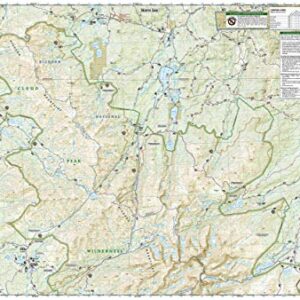 Cloud Peak Wilderness Map (National Geographic Trails Illustrated Map, 720)