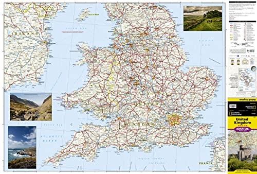 United Kingdom Map (National Geographic Adventure Map, 3325)