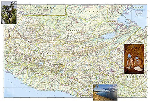 Guatemala Map (National Geographic Adventure Map, 3110)