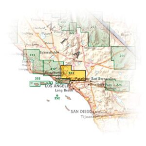 Angeles National Forest Map (National Geographic Trails Illustrated Map, 811)