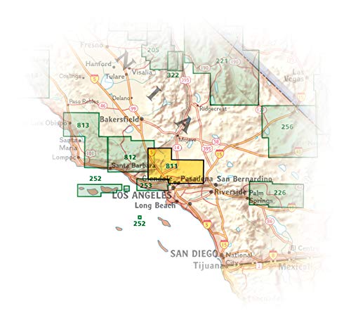 Angeles National Forest Map (National Geographic Trails Illustrated Map, 811)