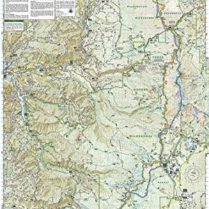 Bend, Three Sisters Map (National Geographic Trails Illustrated Map, 818)