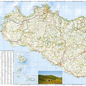 Sicily Map [Italy] (National Geographic Adventure Map, 3310)