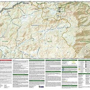 Mount Whitney Map (National Geographic Trails Illustrated Map, 322)