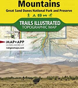 Sangre de Cristo Mountains [Great Sand Dunes National Park and Preserve] (National Geographic Trails Illustrated Map)