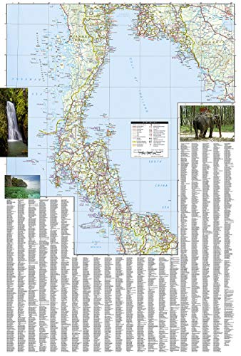 Thailand Map (National Geographic Adventure Map, 3006)