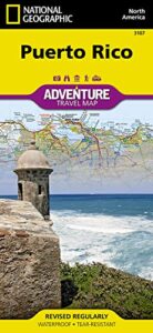 puerto rico map (national geographic adventure map, 3107)