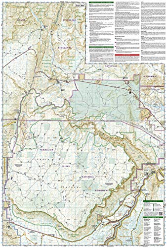 Paria Canyon, Kanab Map [Vermillion Cliffs National Monument, Grand Staircase-Escalante National Monument] (National Geographic Trails Illustrated Map, 859)