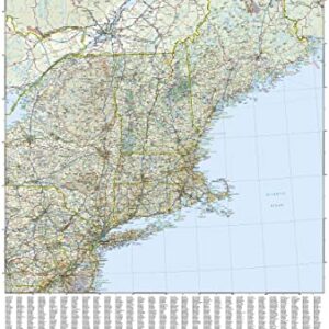 United States, Northeast Map (National Geographic Adventure Map, 3127)