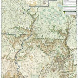 Sycamore Canyon, Verde Valley Map [Coconino, Kaibab, and Prescott National Forests] (National Geographic Trails Illustrated Map, 854)