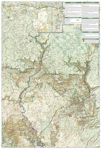 Sycamore Canyon, Verde Valley Map [Coconino, Kaibab, and Prescott National Forests] (National Geographic Trails Illustrated Map, 854)